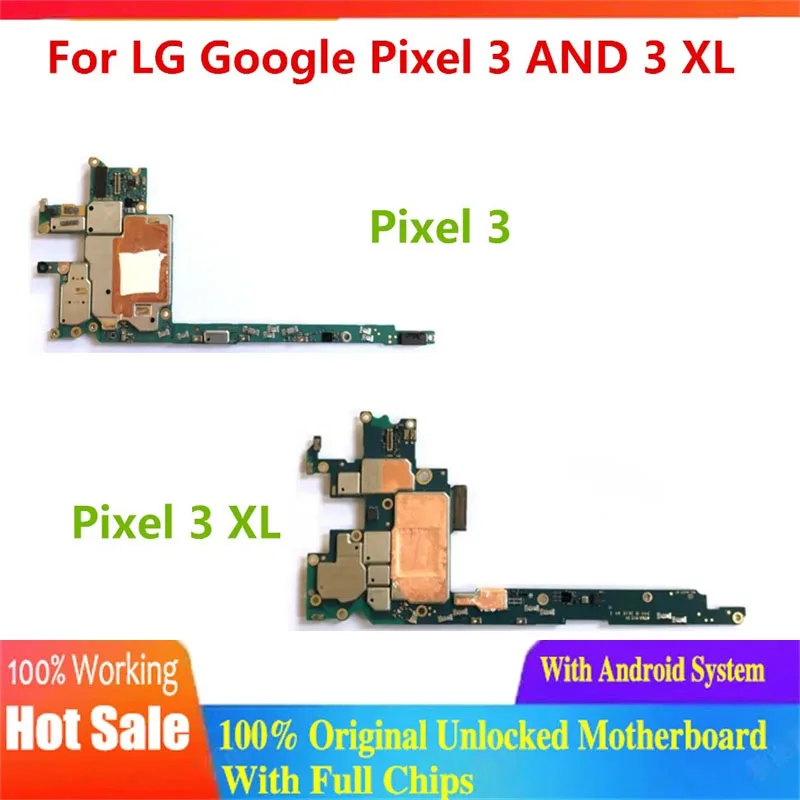 Full-Unlocked-For-LG-Google-Pixel-3-Pixel-3-XL-Motherboard-Original ...