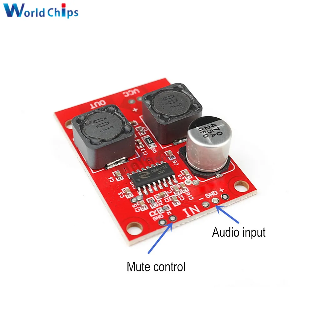 CS8673-Digital-Power-Amplifier-Board-DC-5V-22V-High-Power-80W-BTL ...