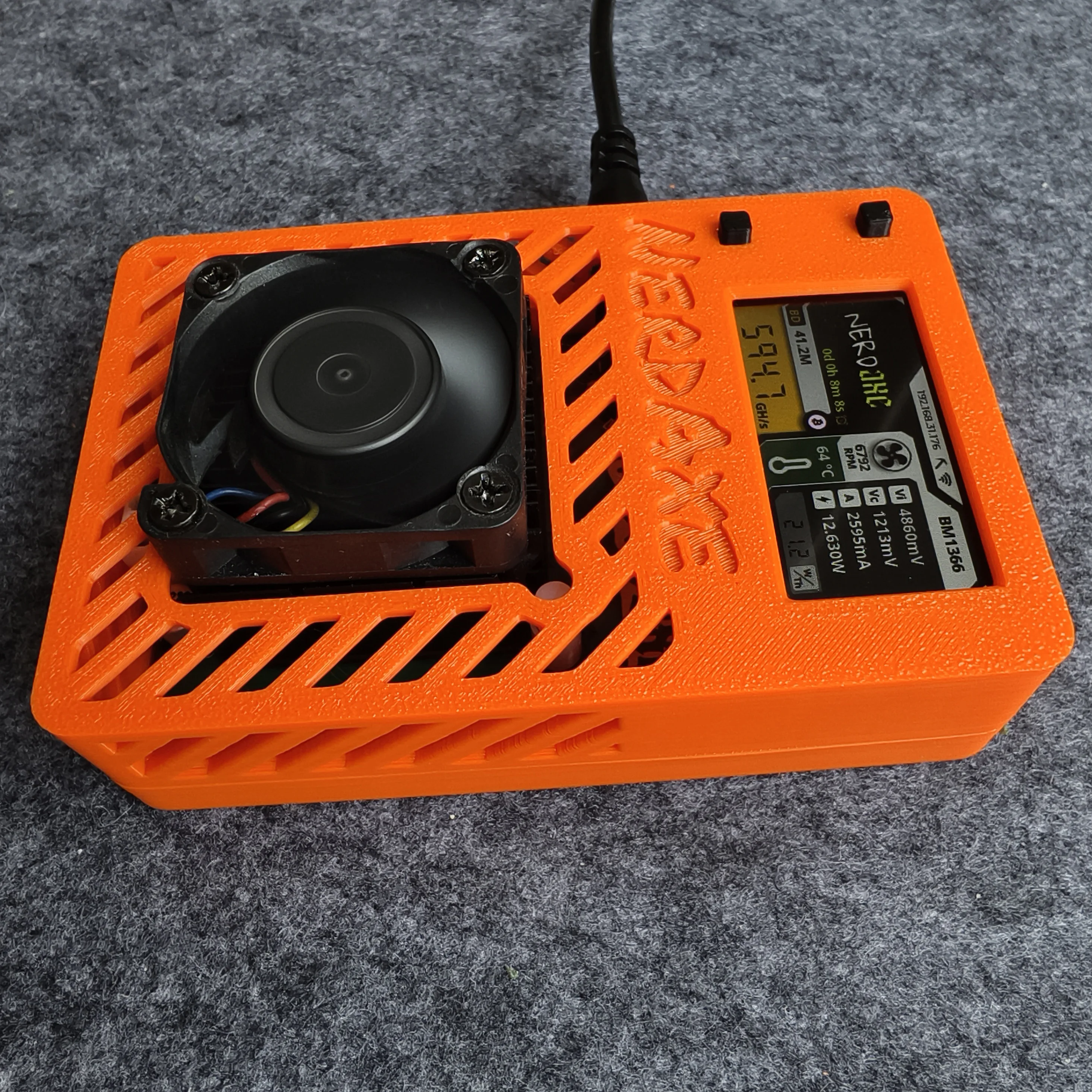 2024-Latest-NerdAxe-Ultra-500gh-s-12W-BM1366-Bitaxe-Bitcoin-ASIC-Micro ...