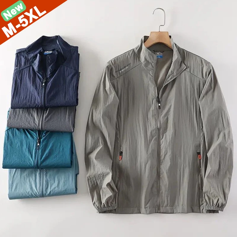Good Quality Summer Jackets Men Coats Male Sunscreen Windbreaker ...