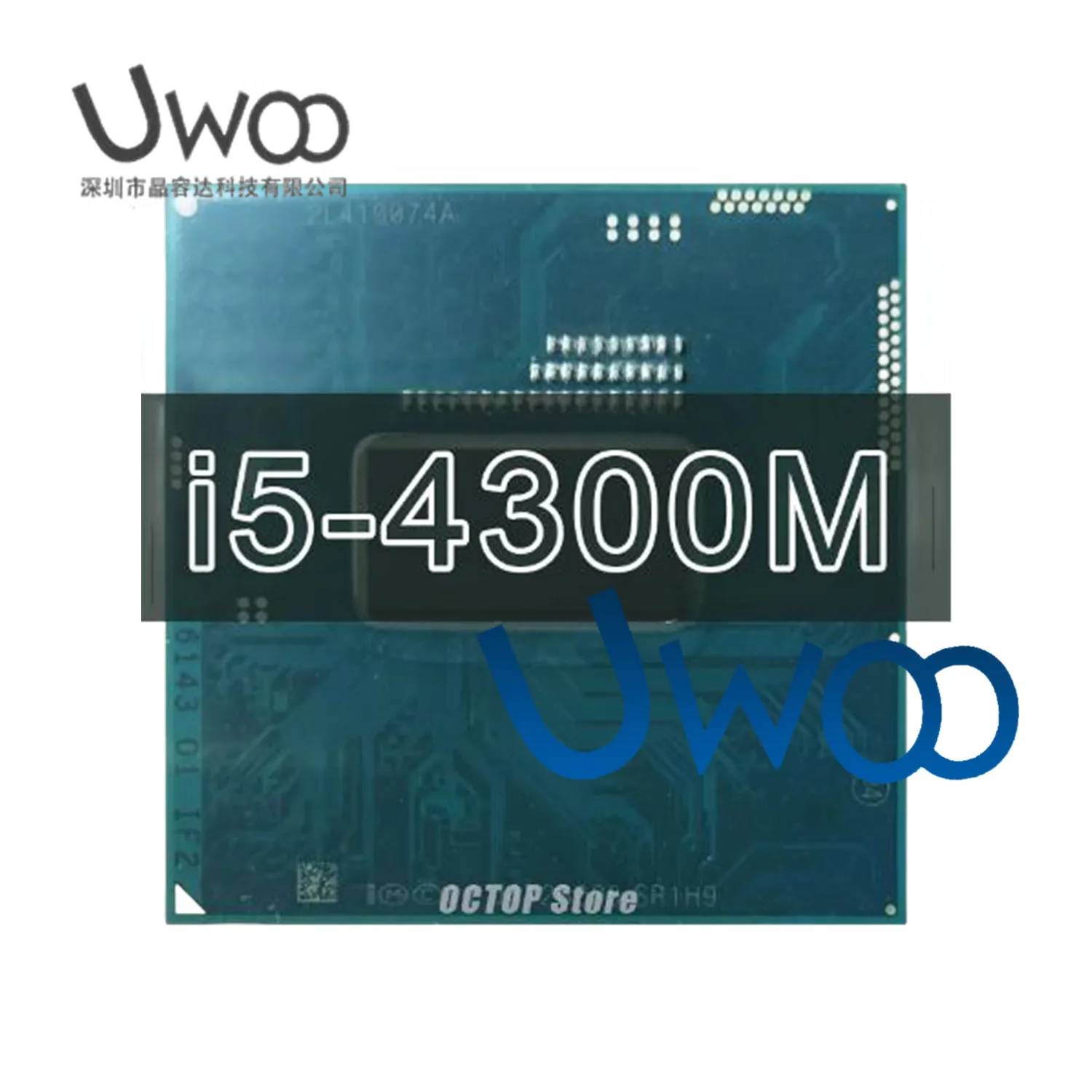 I5-4300M SR1H9 I5 4300M 2.6Ghz 3M Cache for HM87 Prosesor CPU Socket G3 ...