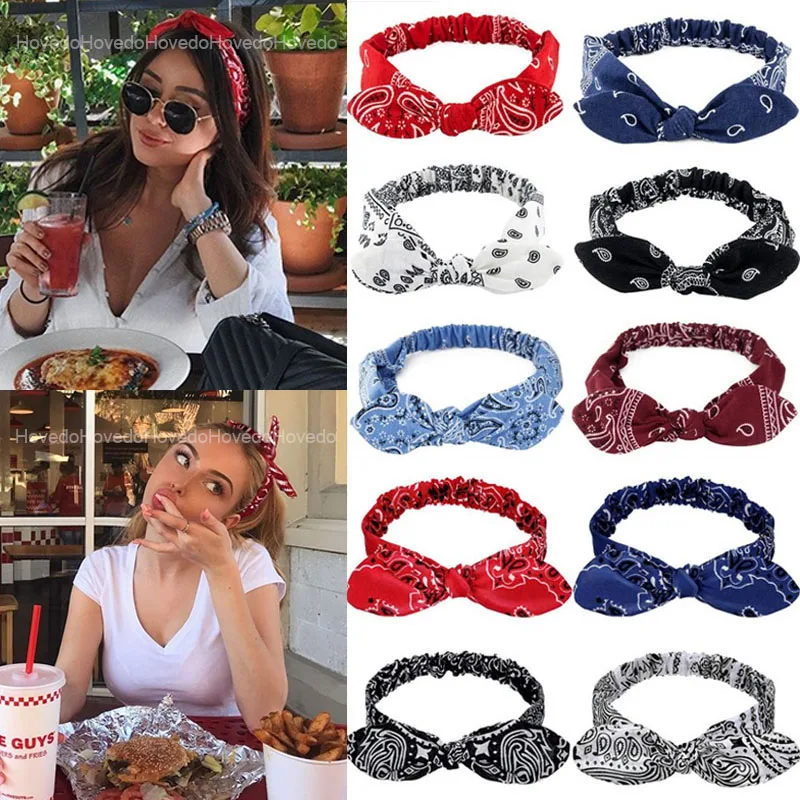 Women-Sweet-Hair-Bands-Print-Headbands-Retro-Hair-Accessories-Girls ...