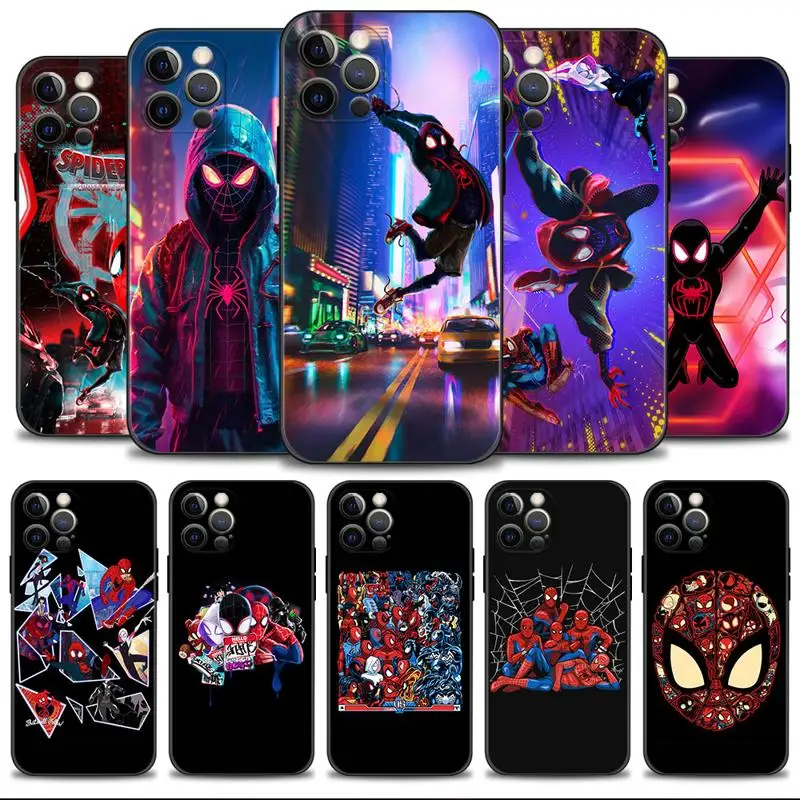 Marvel-Spider-Man-Miles-Morales-Phone-Case-For-iPhone-15-11-14-13-12 ...