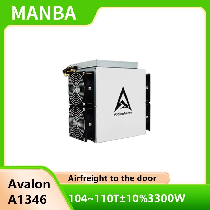 AvalonMiner A1346 104 ~ 110TH/s ± 10% 3300W Bitcoin Asic Miner| | - AliExpress