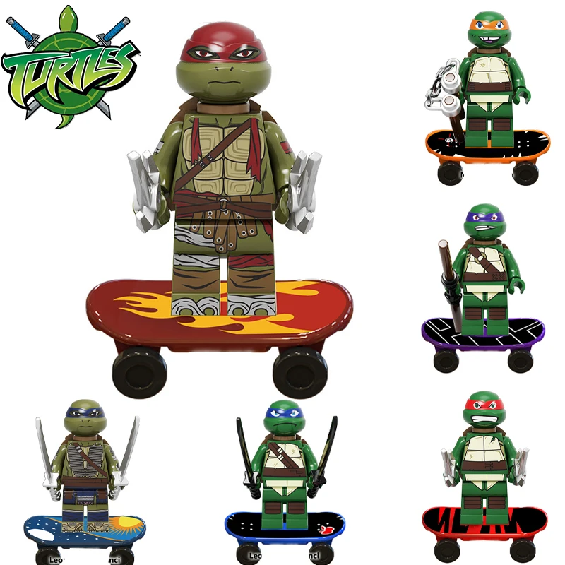 Teenage-Mutant-Ninja-Turtles-TMNT-Blocks-Small-Building-Anime-Cartoon ...