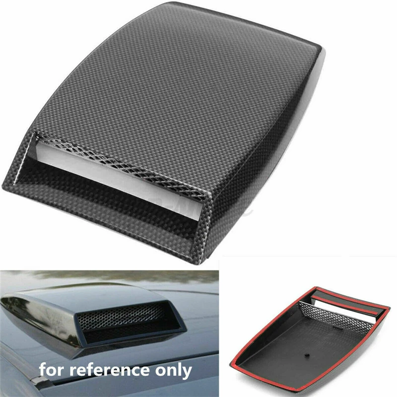 Universal-Car-Air-Flow-Intake-Hood-Scoop-Vent-Bonnet-Decorative-Covers ...