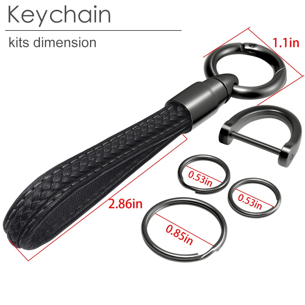 Car Keychain Men Women Key Fob Shell Accessories Metal Keychain with ...