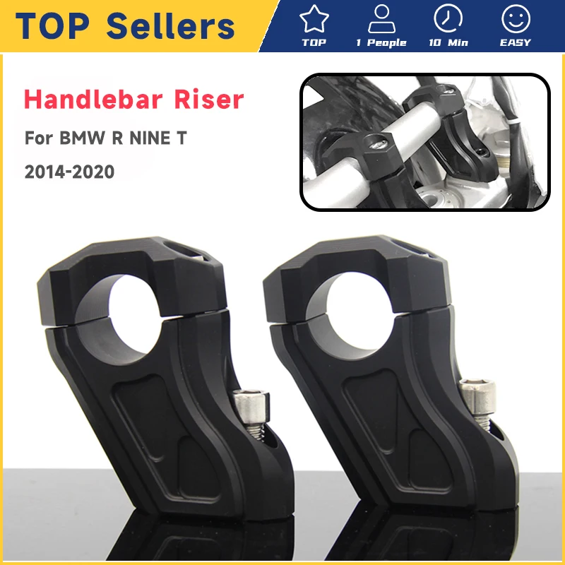 NEW-For-BMW-R-NINE-T-RNINET-R9T-R-9-T-Motorcycle-Handlebar-Riser-Mount ...