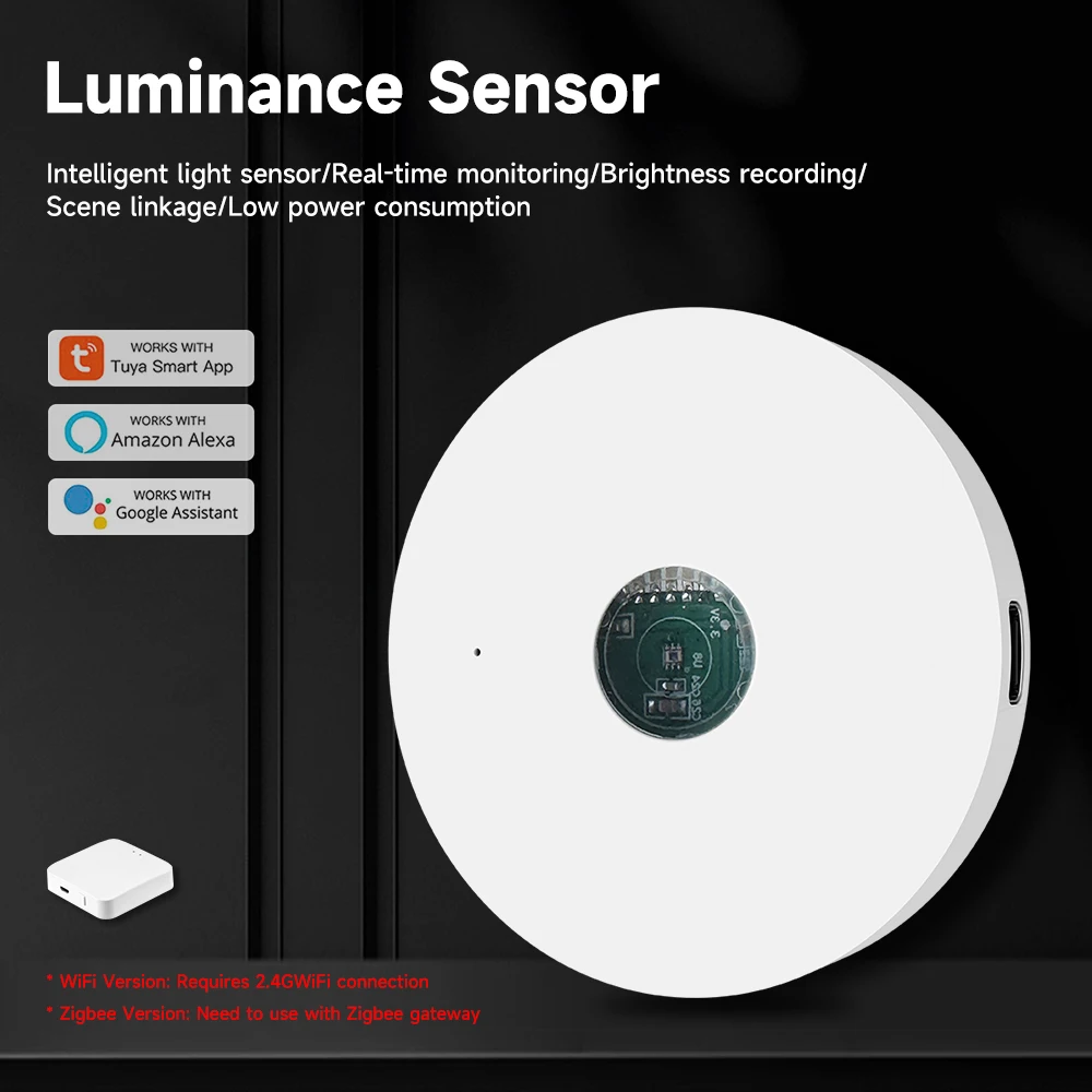Tuya-ZigBee-Light-Sensor-WiFi-Luminance-Sensor-Illumination-Brightness ...