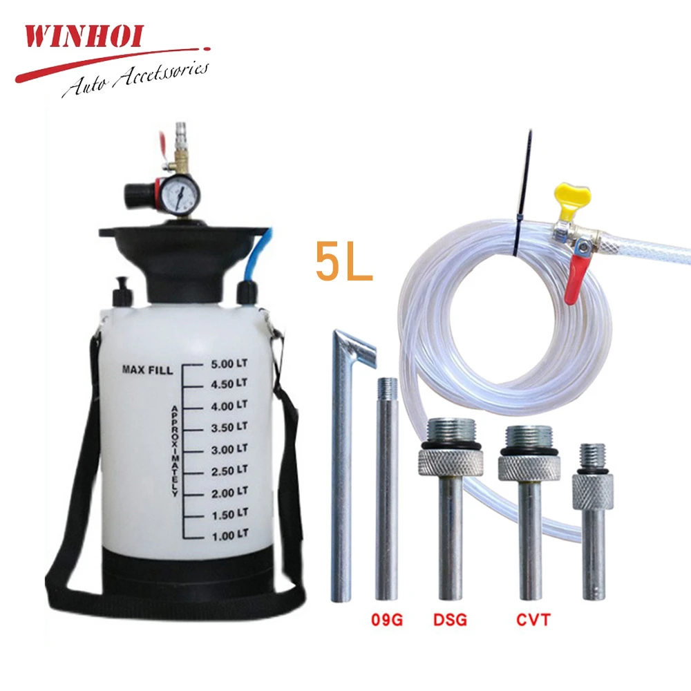 5L Hoge Capaciteit Auto Spuit Voor Remvloeistof Vervanging Auto ...