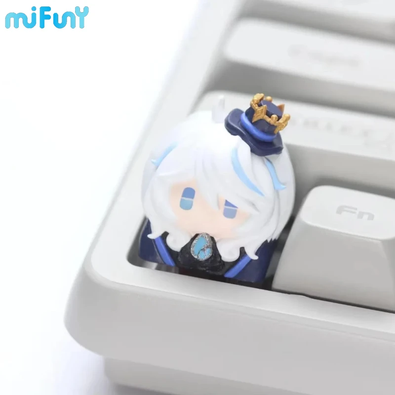 Genshin-Impact-Anime-Keycaps-Water-God-Furina-Keyboard-Key-Cute-Cartoon ...