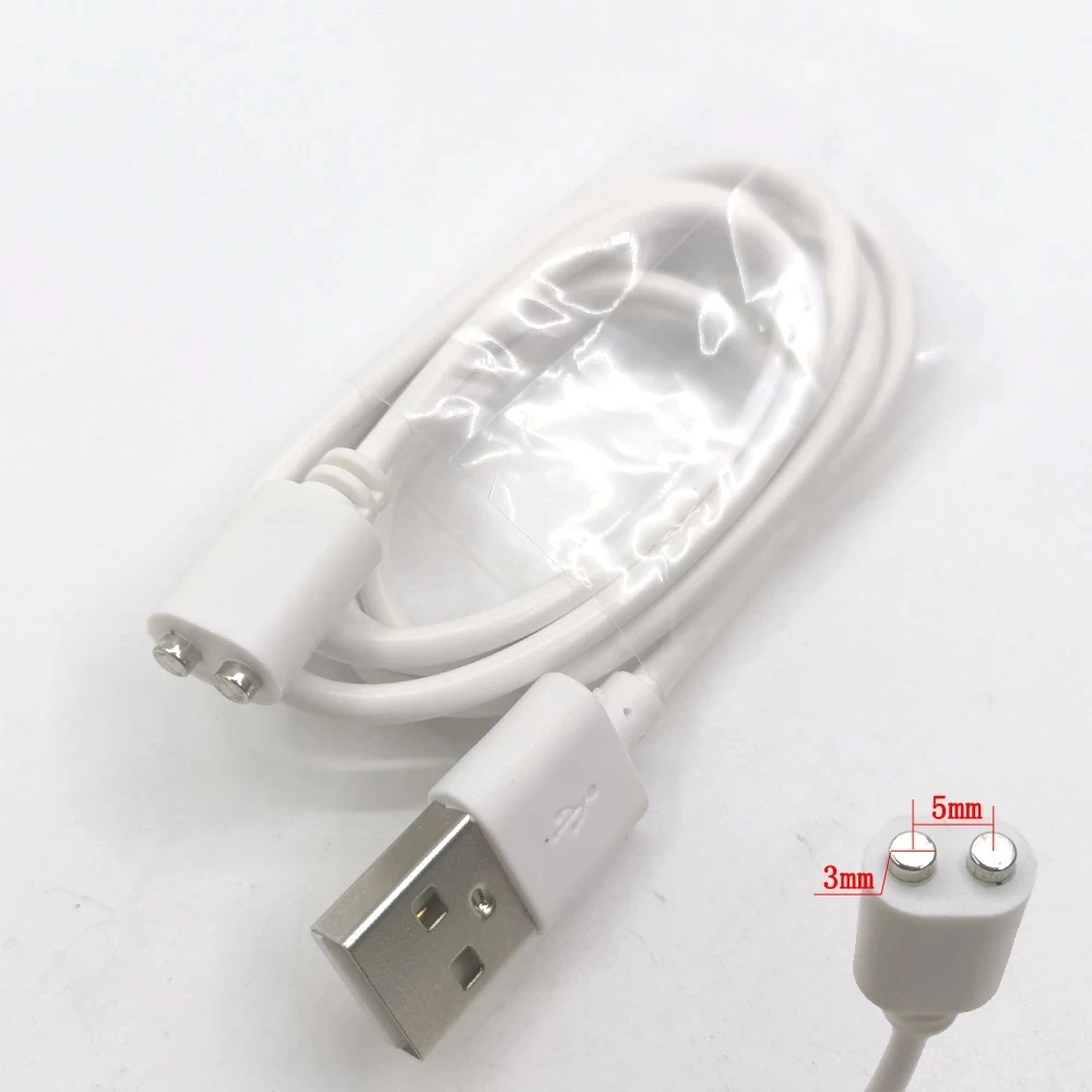 2pin-Magnetic-Charging-Cable-center-spacing-5mm-Magnet-Suctio-USB-Power ...
