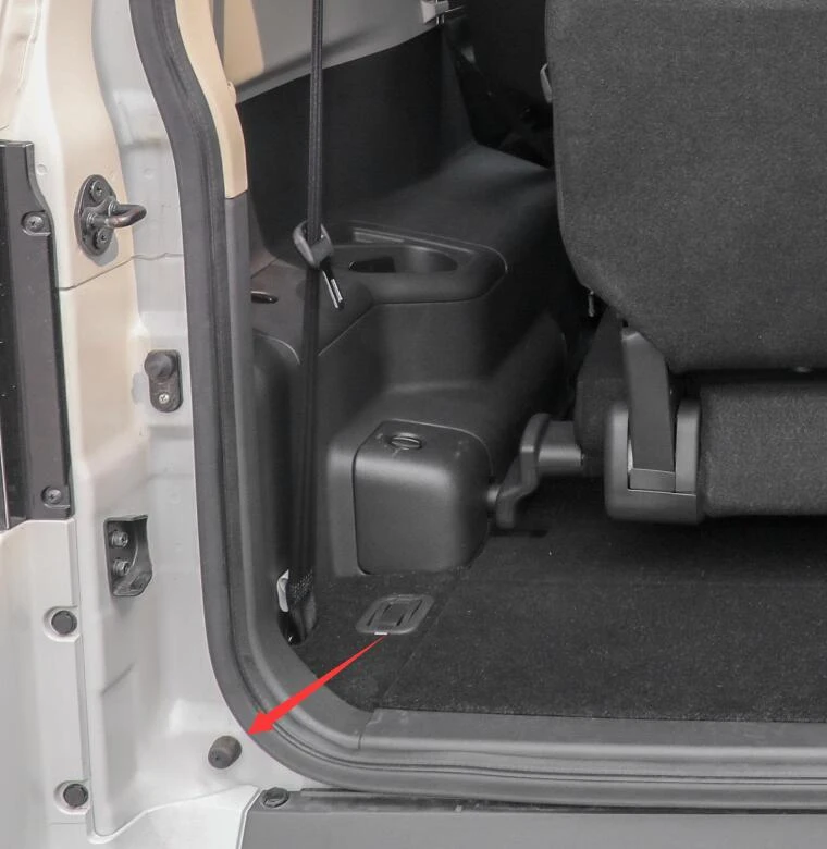 Pajero V73v77v93v97v87 Tail Door/back Door Frame Buffer Avoidance Under ...