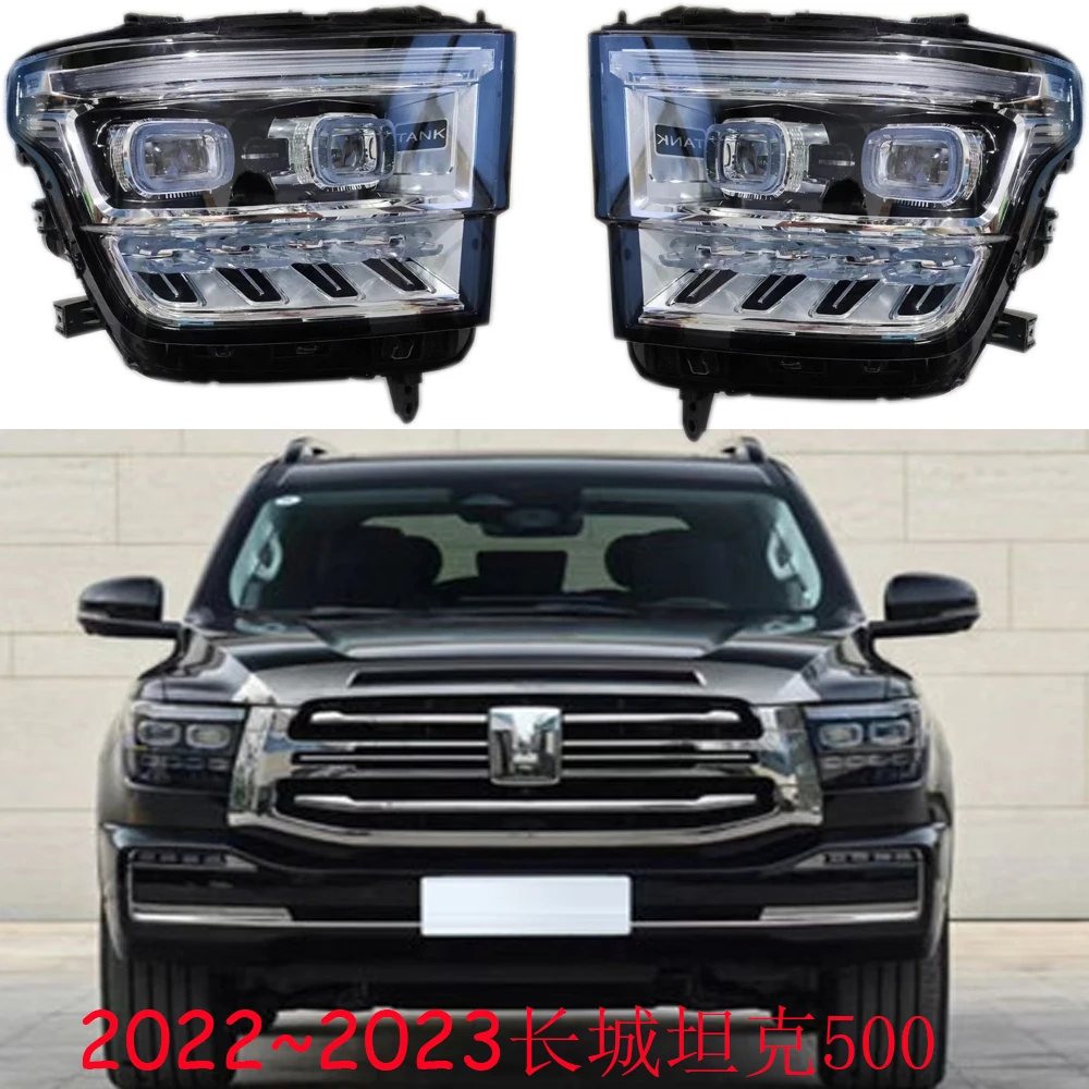 1pcs-car-bumper-haval-Tank500-headlamp-Geatall-Hover-Tank-500-headlight ...
