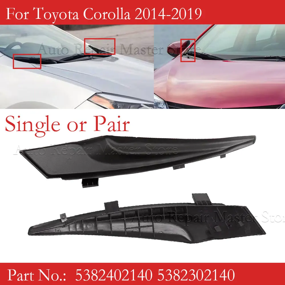 Front-Windshield-Wrap-Corner-Cover-Wiper-Side-Cowl-Trim-Cap-Lid-For ...
