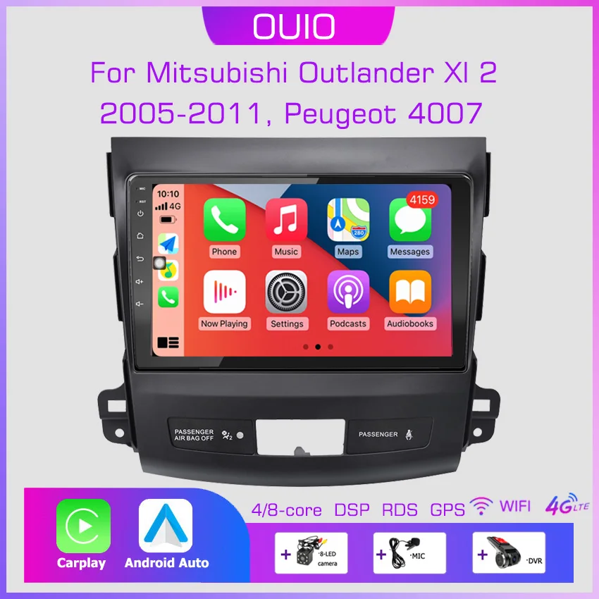 2din-Android10-Car-Radio-Multimedia-Carplay-Auto-GPS-Navigation-For ...