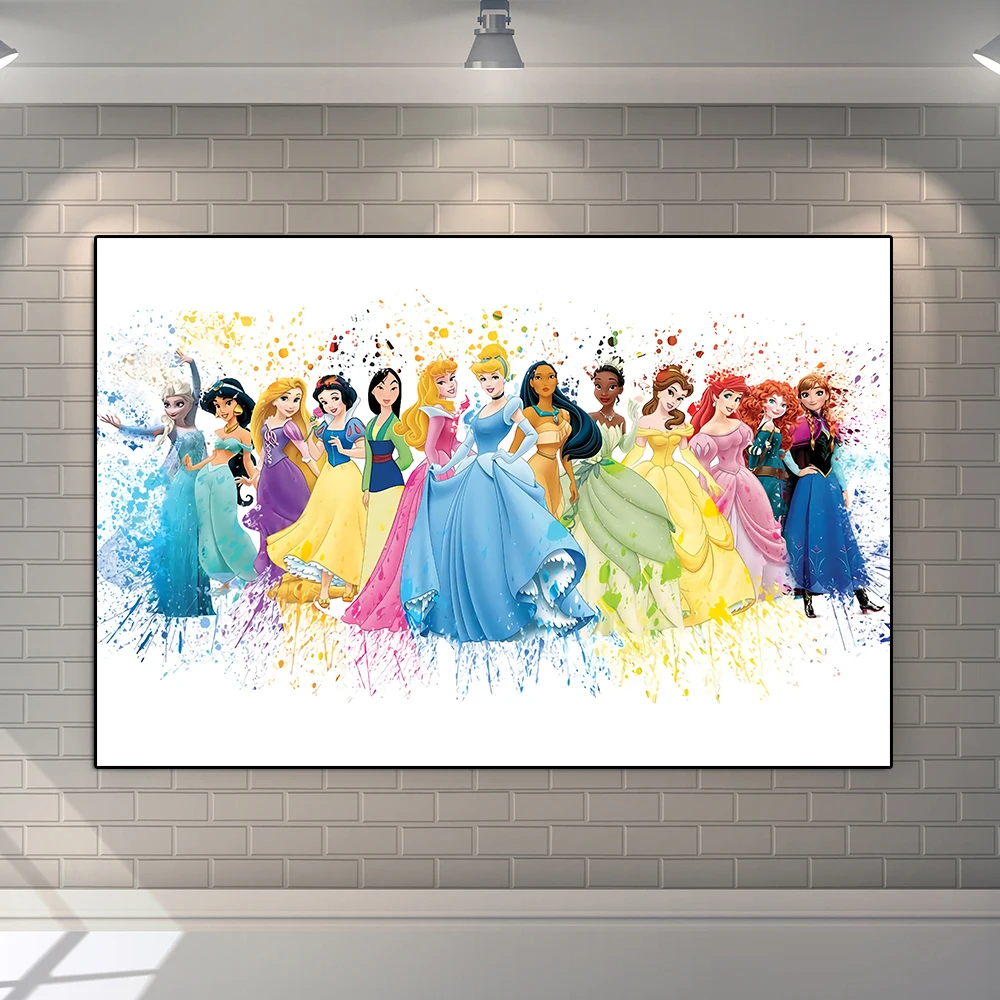 Disney Princess Watercolor