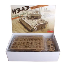 Meng SS-006 1/35 M3A3 미국 기병 전투 차량 브래들리, Busk III 조립 탱크 모델 빌딩 키트, 취미 컬렉션 DIY