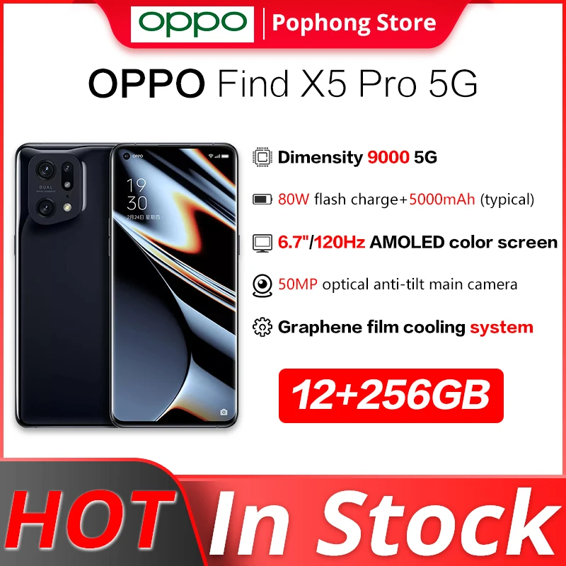 OPPO-Find-X5-Pro-12GB-256-GB-Dimensity-5G-MobilePhone-6-7-inch-120Hz ...