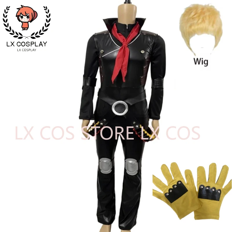 Game Ryuji Sakamoto Outfits Halloween Carnival Suit Cosplay Costume Wig ...