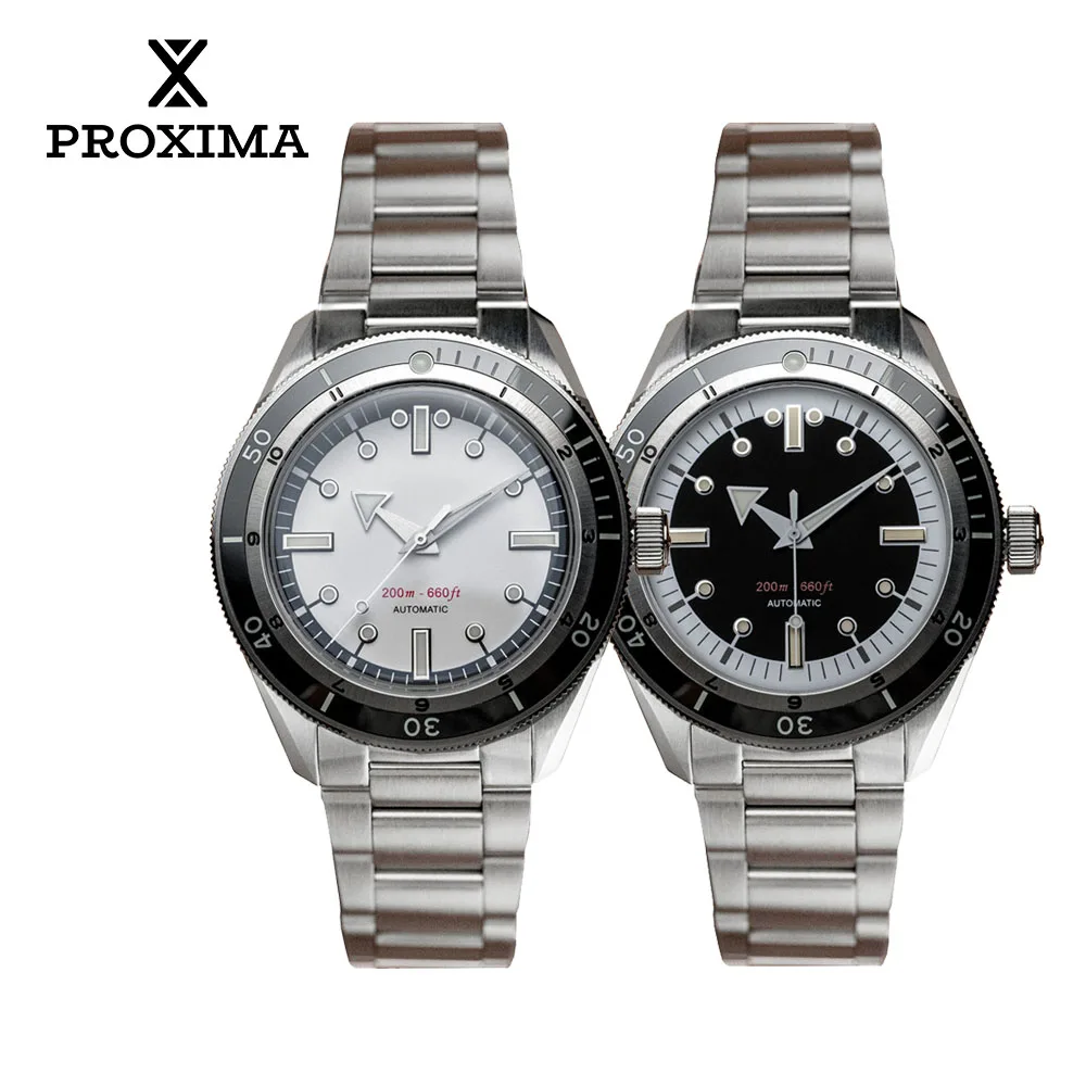 Proxima PX1711 39mm New Men Automatic Mechanical Watch Fashion Sports Sapphire Display Caseback ...