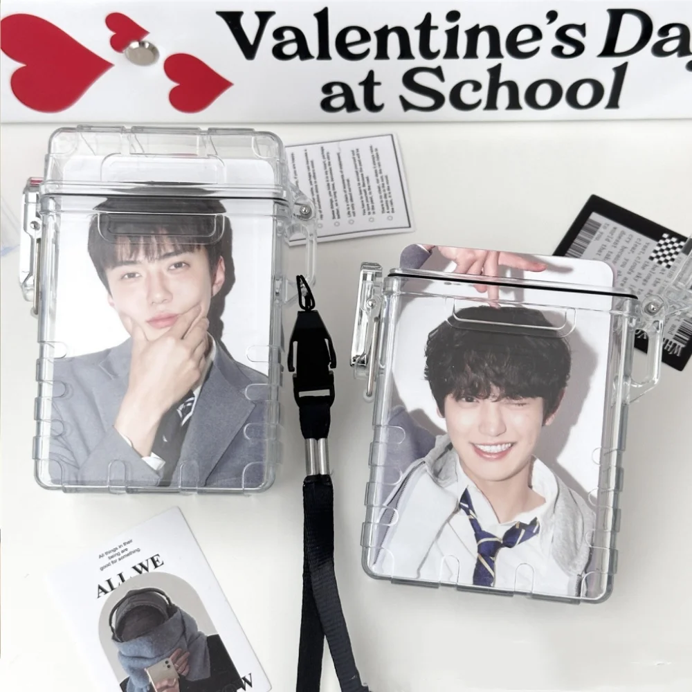 Small-Card-Storage-Box-Transparent-Card-Storage-Box-With-Bullet-Cover ...