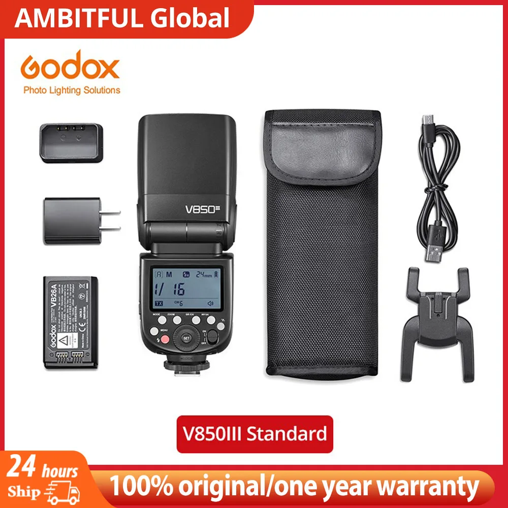 Godox-c-mara-Flash-con-bater-a-de-iones-de-litio-integrada-dispositivo ...