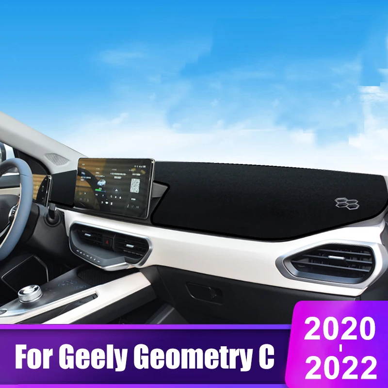 For-Geely-Geometry-C-2020-2021-2022-Car-Dashboard-Sun-Shade-Cover-Mat ...