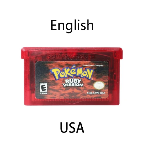 Pokemon Ruby Cartridge