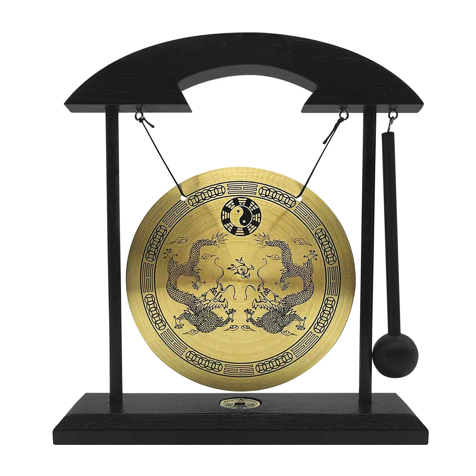 Mini-Desktop-Gong-Table-Wind-Chime-Percussion-Instrument-Cymbals-Gongs ...