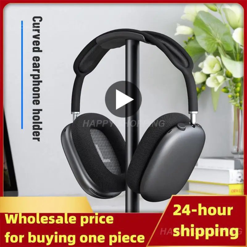 Desktop-Headphone-Booth-Universal-Headphone-Stand-Detachable-Headset ...