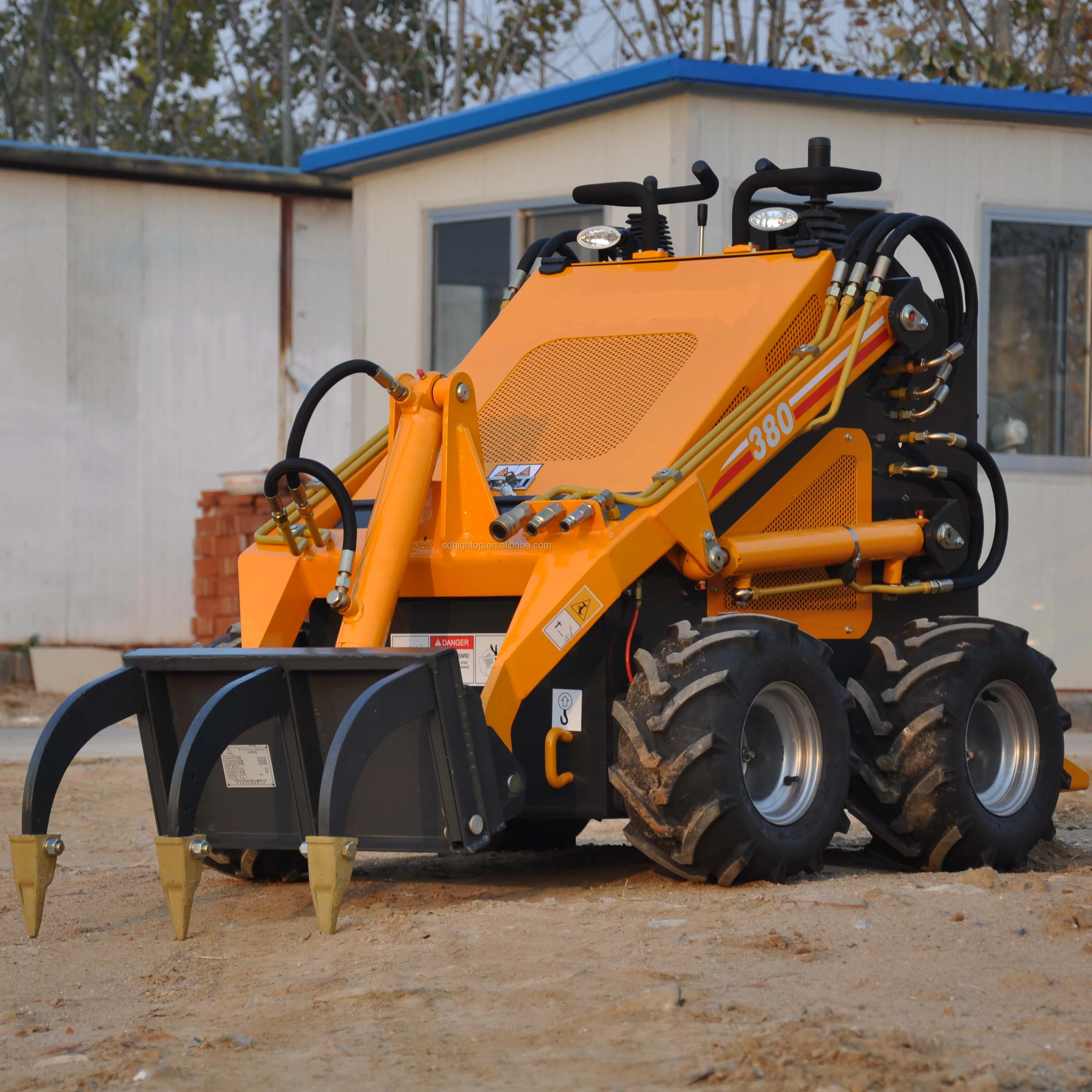 mini wheel loader front end loader payloader/high quality earth moving ...