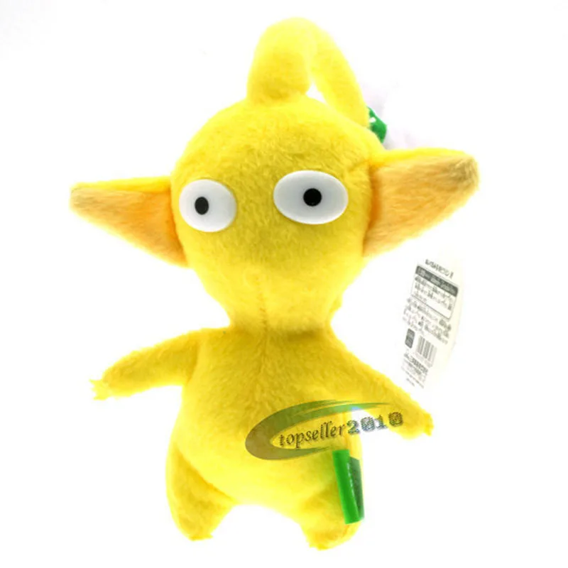 Cartoon-Pikmin-Game-Peripheral-Toy-Olimar-Yellow-Soft-Pillow-Cute ...