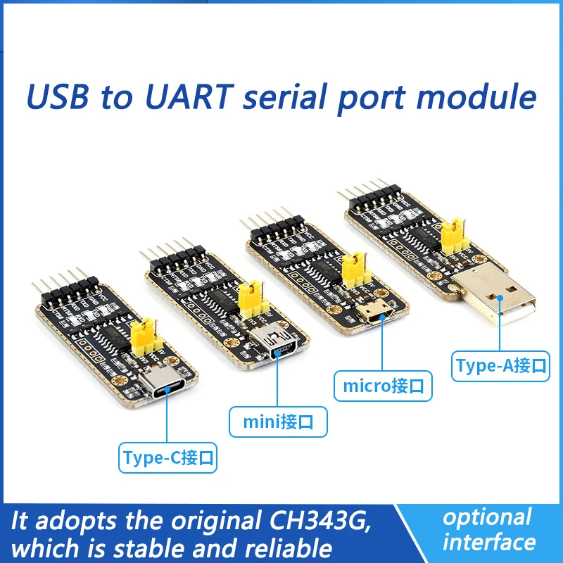 CH343G-USB-a-TTL-USB-a-UART-puerto-serie-girar-m-dulo-de-comunicaci-n ...