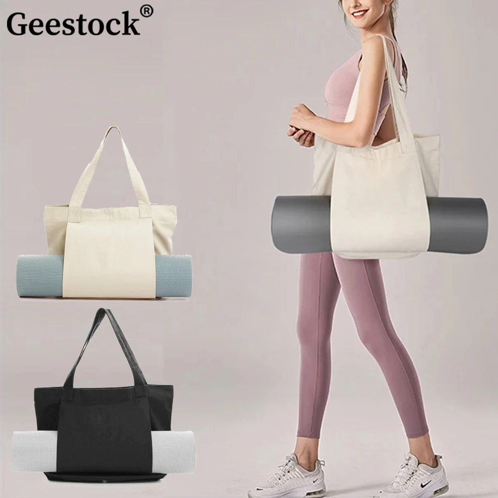 Geetstock-Portable-Yoga-Mat-Storage-Bag-Washable-Foldable-Pilates-Mat ...