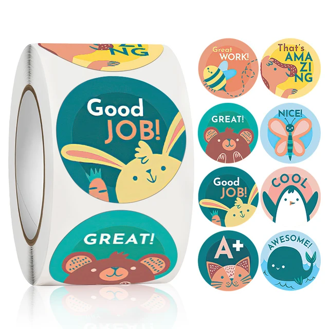 Good Job Stickers For Kids