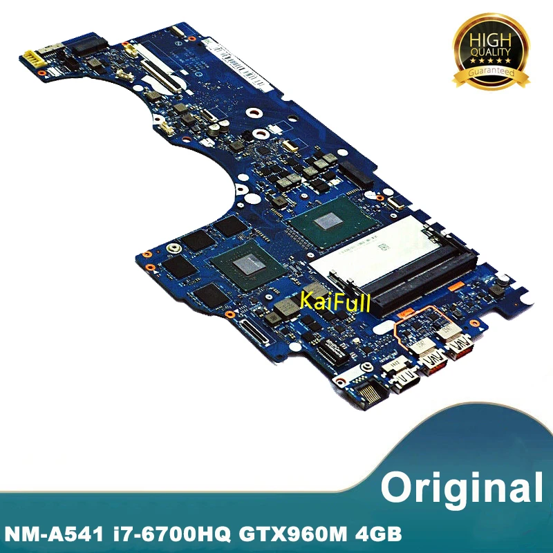 For Lenovo Ideapad Y700-15isk Laptop Motherboard 5b20l80385 5b20k28148 Nm-a541 I7-6700hq Cpu ...