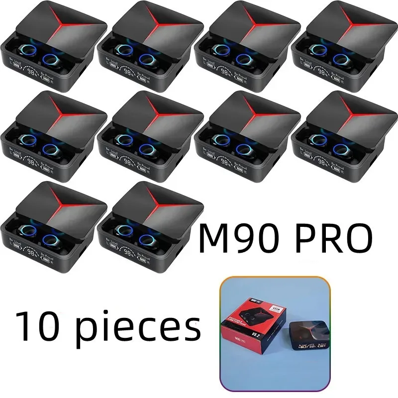 Gaming-Headphone-M90-Wireless-Headphones-Sliding-Cover-Gaming-Earphone ...