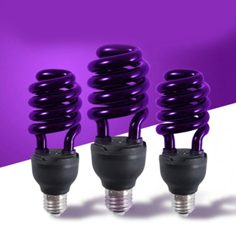 Black-Light-UV-Bulb-with-Screw-Cap-Low-Energy-AC-220V-30w-40w-365nm-300 ...