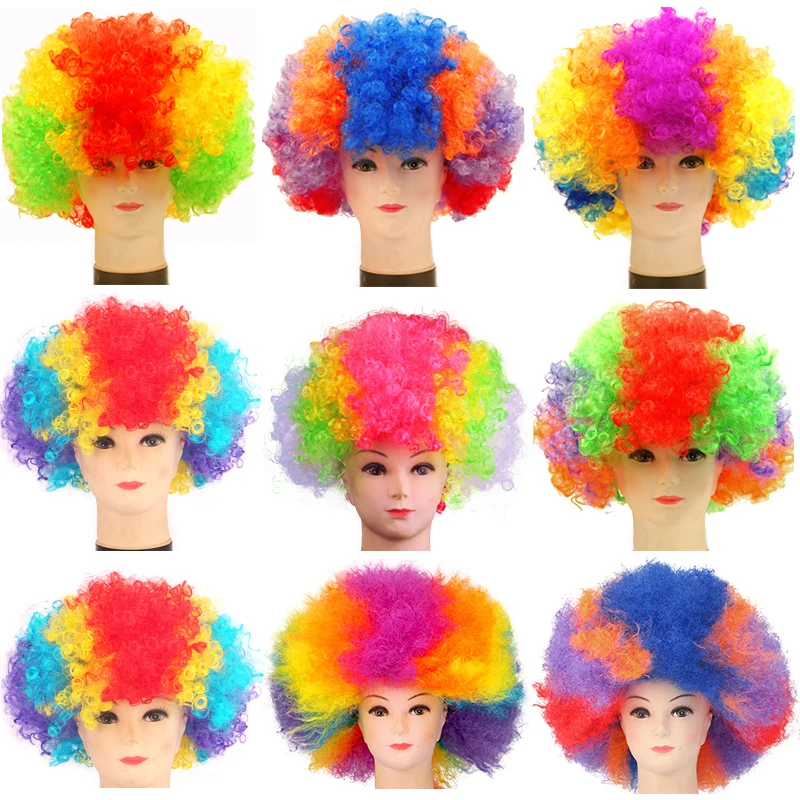 Clown Wig Adult | Clown Costumes Wig Kids | Cosplay Wig Kids Clown ...