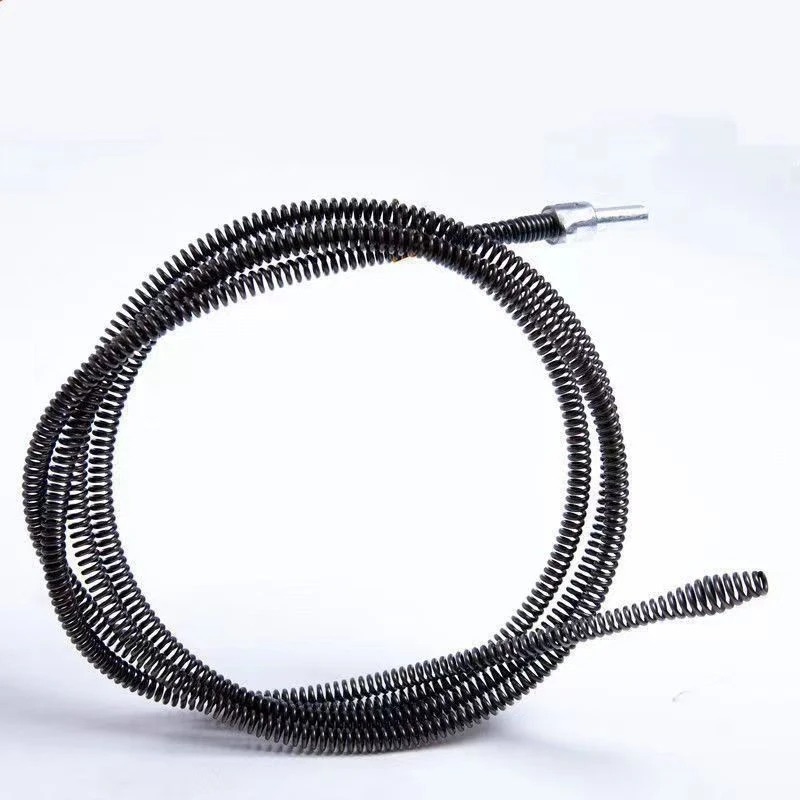 Spring-Pipe-Dredging-Drain-Cleaner-Sewer-Sinks-Basin-Pipeline-Clogged ...
