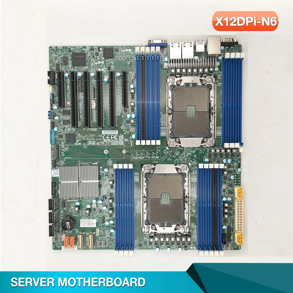 X12DPi N6 de placa base para servidor Dual Supermicro, procesador ...