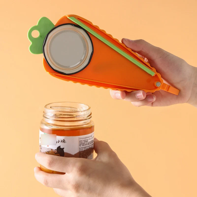 Creative-Carrot-Can-Opener-Fridge-Magnet-Sticker-Jar-Opener-Easy-Grip ...