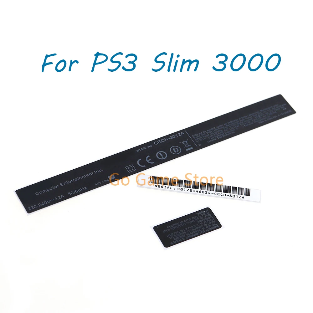 60sets-3-in-1-Sticker-Barcode-Seal-For-PlayStation-3-PS3-Slim-3000 ...