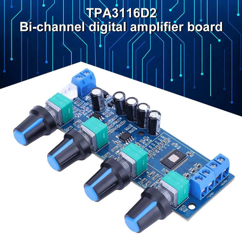 TPA3116D2 Power Amplifier Board Module High Power Dual Channel Sound ...