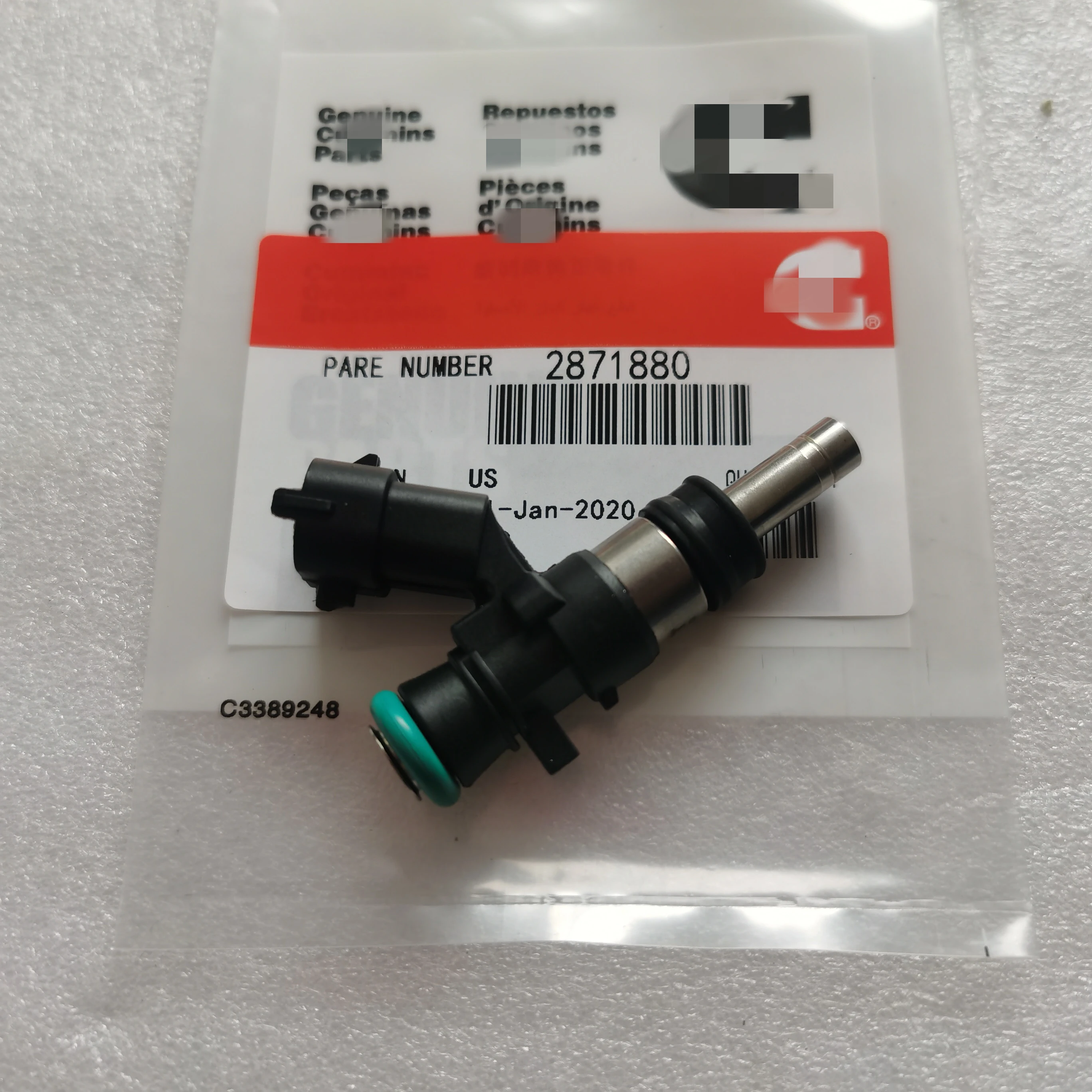 New Urea Pump Injector Nozzle Core 0280158701 For SCR System Injectors ...