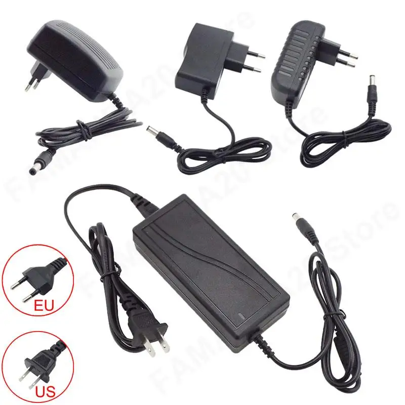 6V 15V 1A 2A 24V 3A Power Adapter Supply 100-240V AC DC 5V 9V 12V Power ...