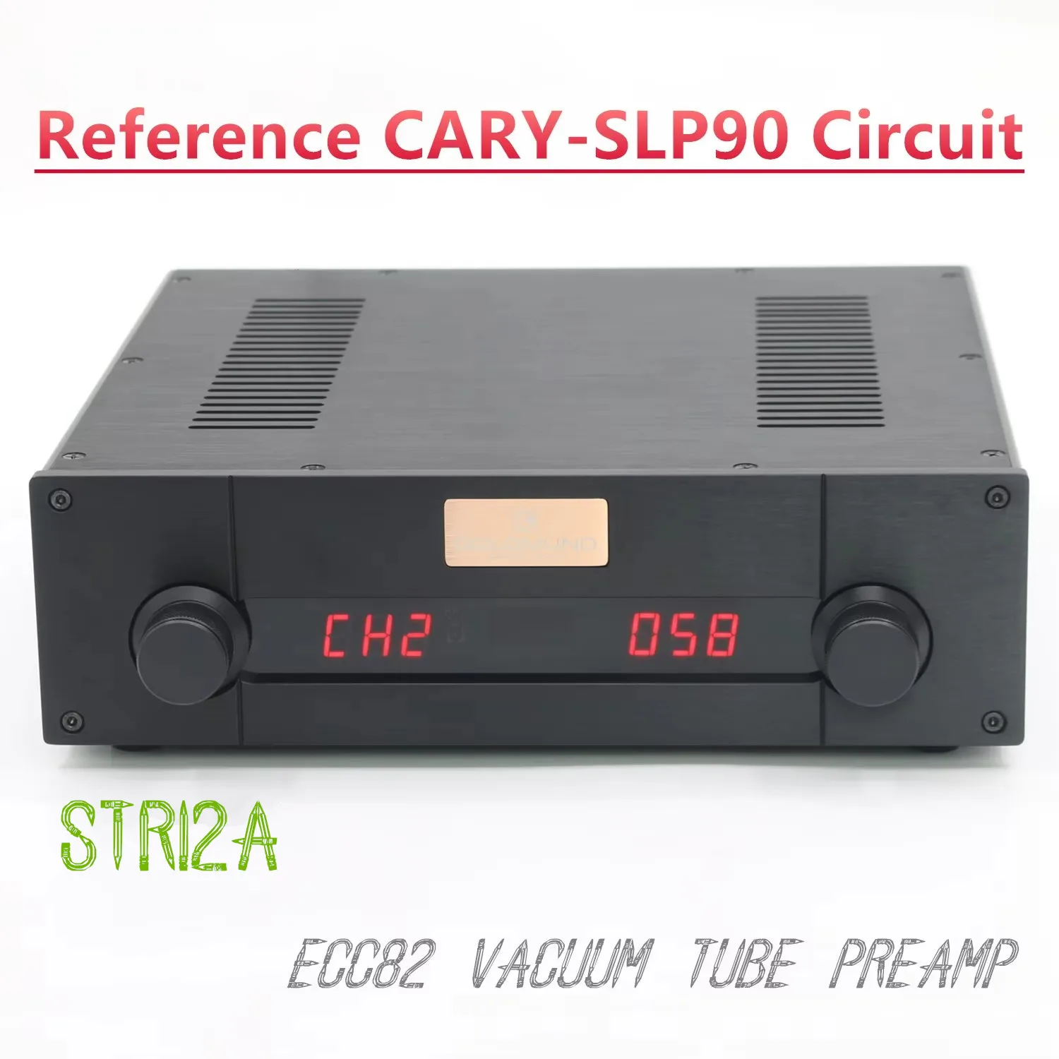 STR12A Reference CARY SLP90 Circuit 12AU7/ECC82 Vacuum Tube ...