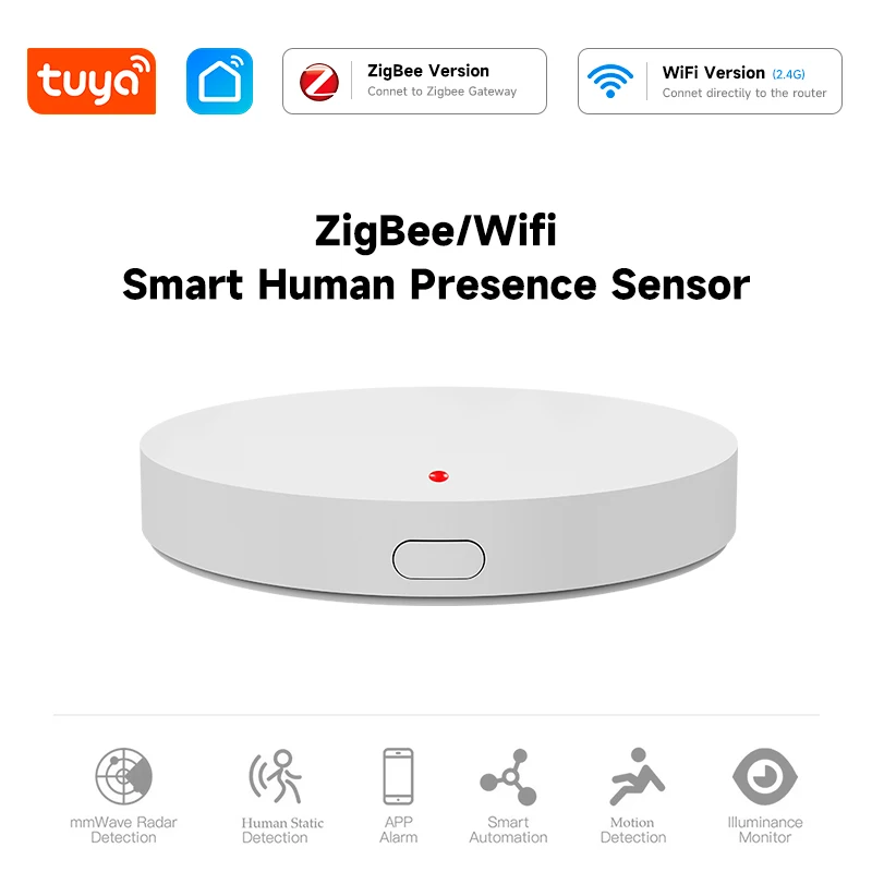 Tuya Wifi/Zigbee Human Presence Beam Detector Person High Precision ...