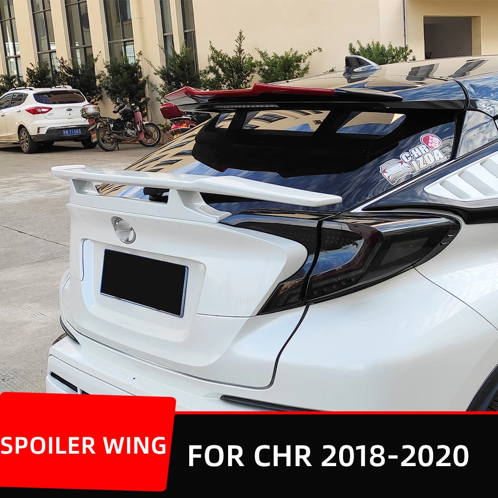 Rear-Roof-Trunk-Lid-Spoiler-Wings-For-Toyota-CHR-2018-2019-2020-2021 ...